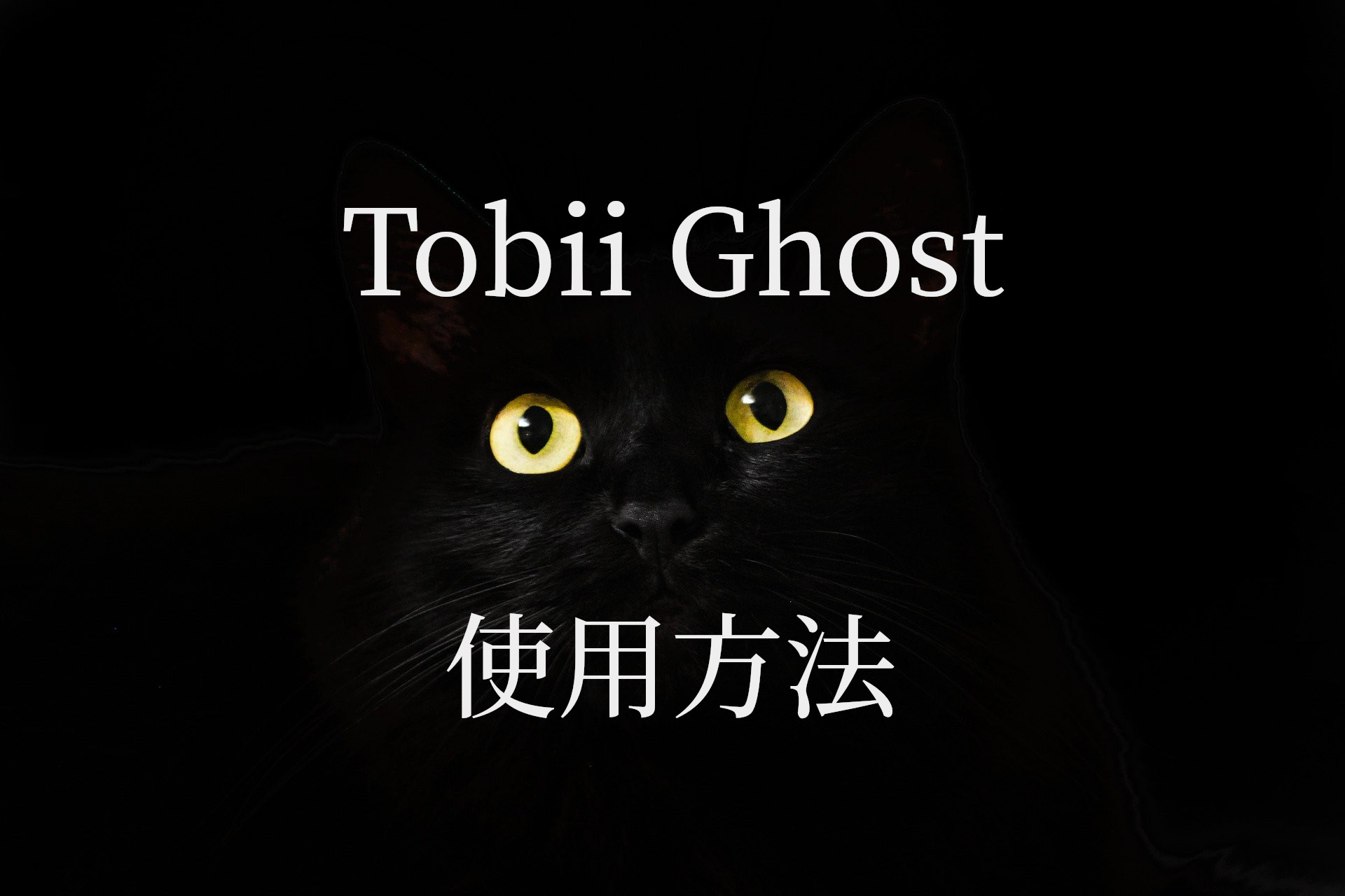 Tobii Eye Trackerで使用可能な配信オーバーレイ Tobii Ghostの使用方法