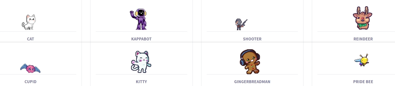 配信画面にペットを置くことができる Kappamon
